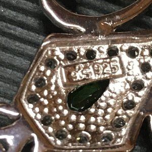 Chuck Clemency | Jewelry | Vintage 925 Silver Peridot Chuck Clemency ...